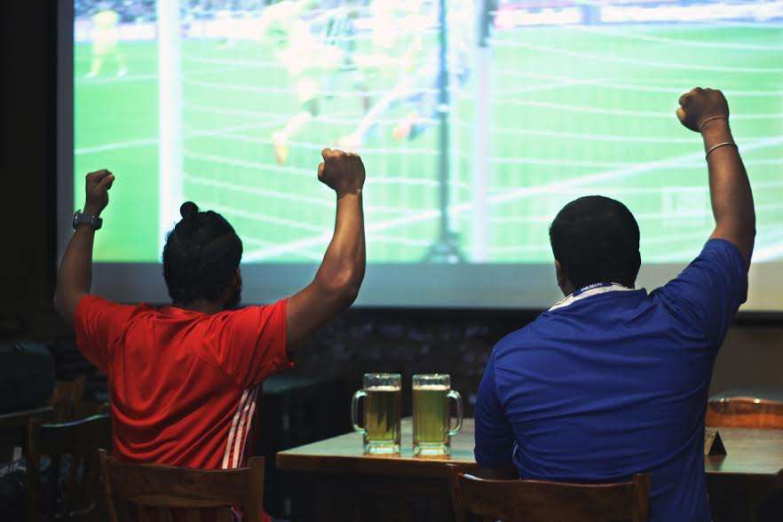 Small bites and chilled beers for live match screenings at The Irish ...